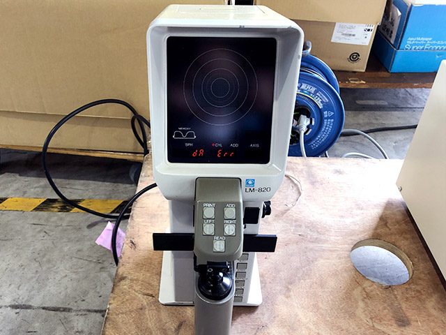 Lens Meater LM-820A NIDEK | Used Medical Equipment Supplier in Japan - Intermedical Co.,Ltd.